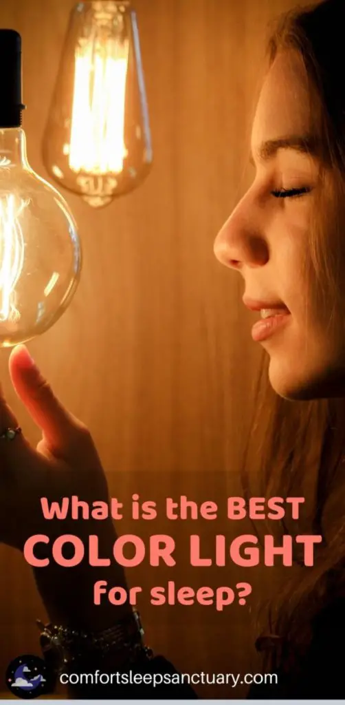 Turn Down the Bad Blue. What is the Best Color of Light for Sleep ...